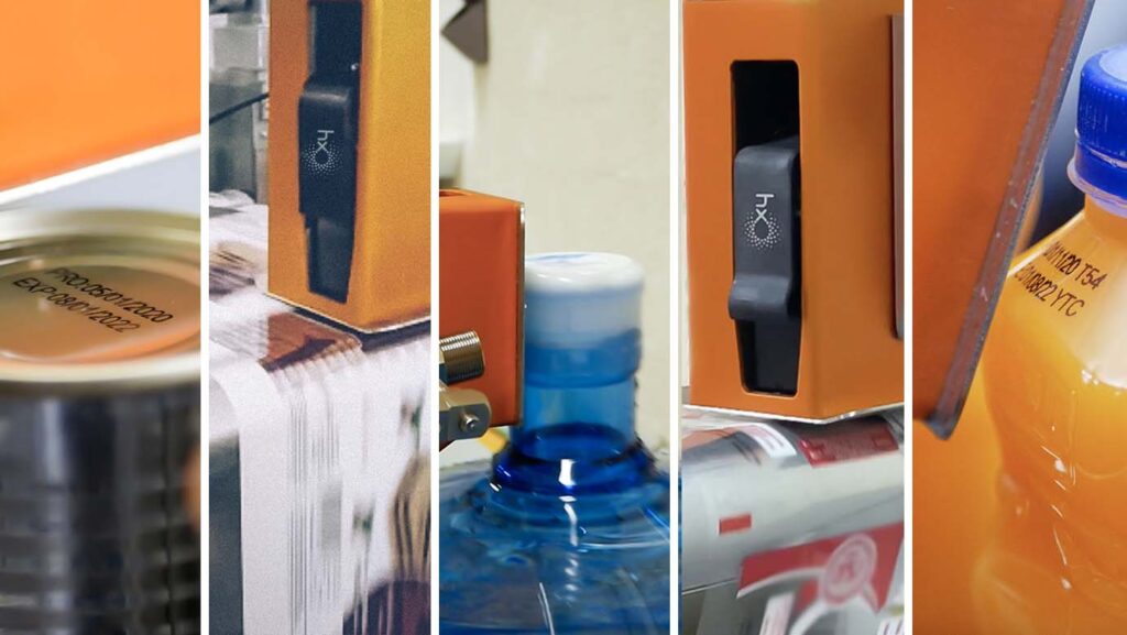 Hx Nitro Industrial TIJ Printer with 10mm Throw Distance