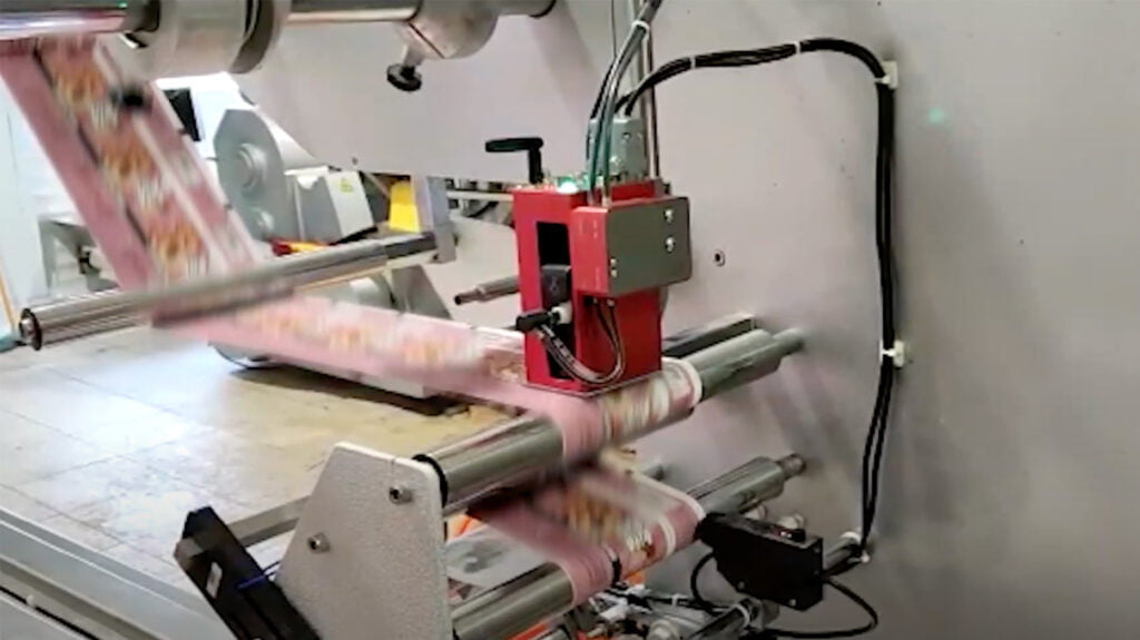 Coding and marking on pouch with MapleJet thermal inkjet printer