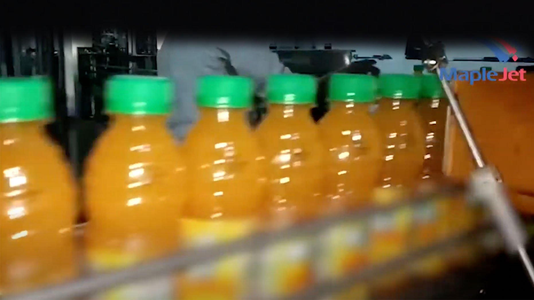 Coding and marking on PET Bottle with MapleJet TIJ Printer