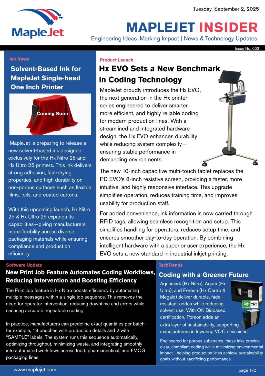 MapleJet Insider Second Edition Release Details - MapleJet India