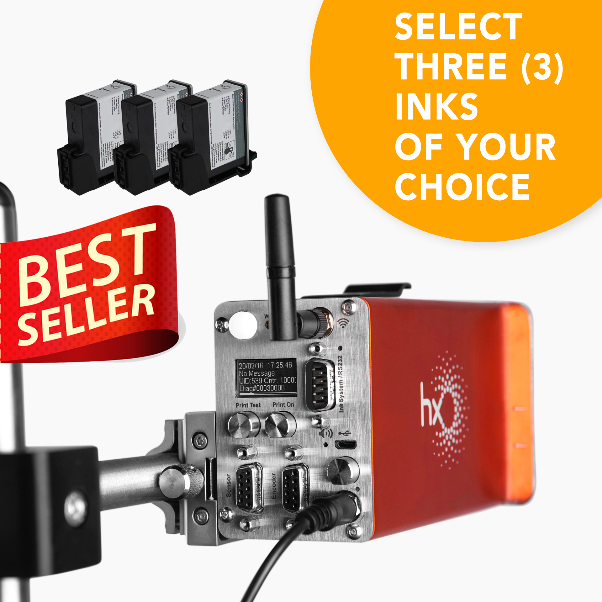 Hx Nitro Thermal Inkjet Printer-NeoMark Package - MapleJet